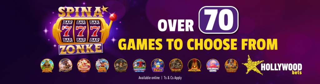 Spina Zonke Login and Play on Hollywoodbets - The Gambler