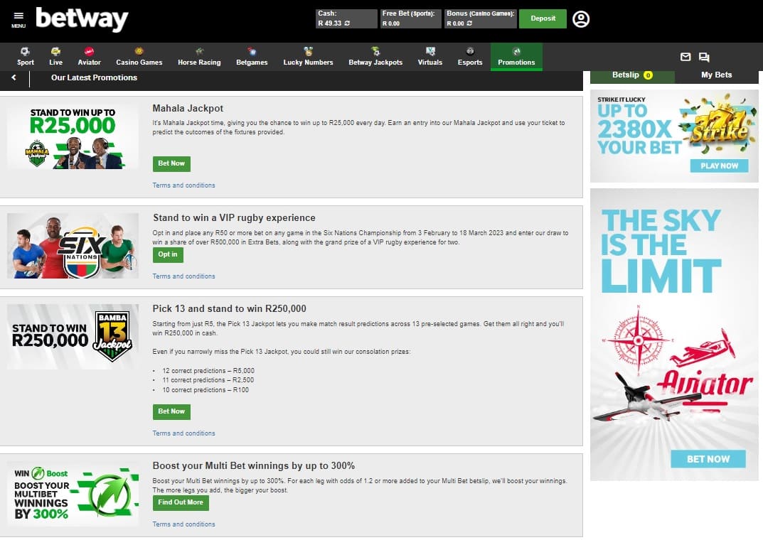 Discover the Exciting Promotions and Bonuses Offered by Betway - The ...