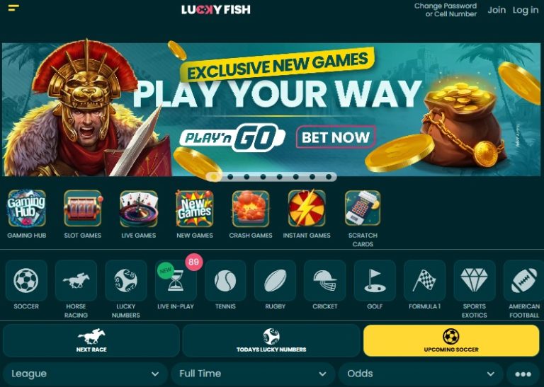 Lucky Fish South Africa Review – R50 Free Bet, Big Promos & Top Slots ...