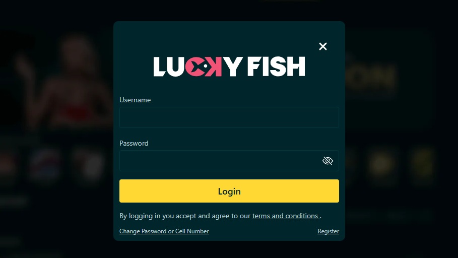 Lucky Fish Login Guide and Registration Help - The Gambler