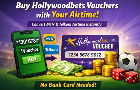 How to Buy a Hollywoodbets Voucher Using Airtime - The Gambler