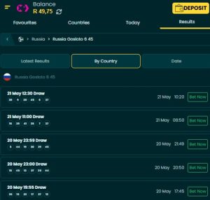 Gosloto Results South Africa, Latest Russia Gosloto Results Today - The ...